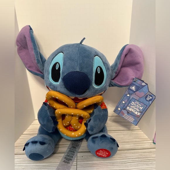 Disney | Toys | Disneys Stitch Attacks Snacks 12 Plush Limited Release ...